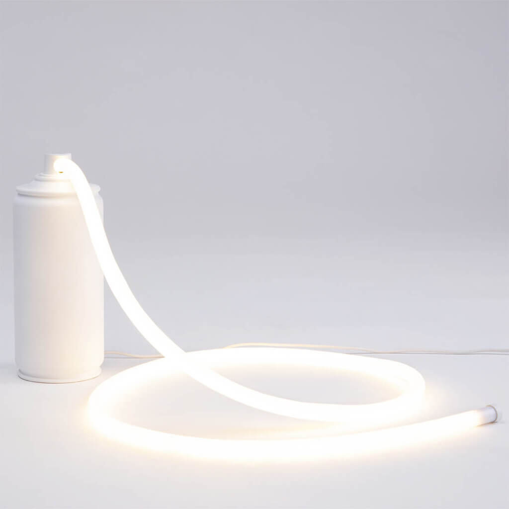Seletti | Lampe de table Daily Glow Spray LED | Résine | Ekkla