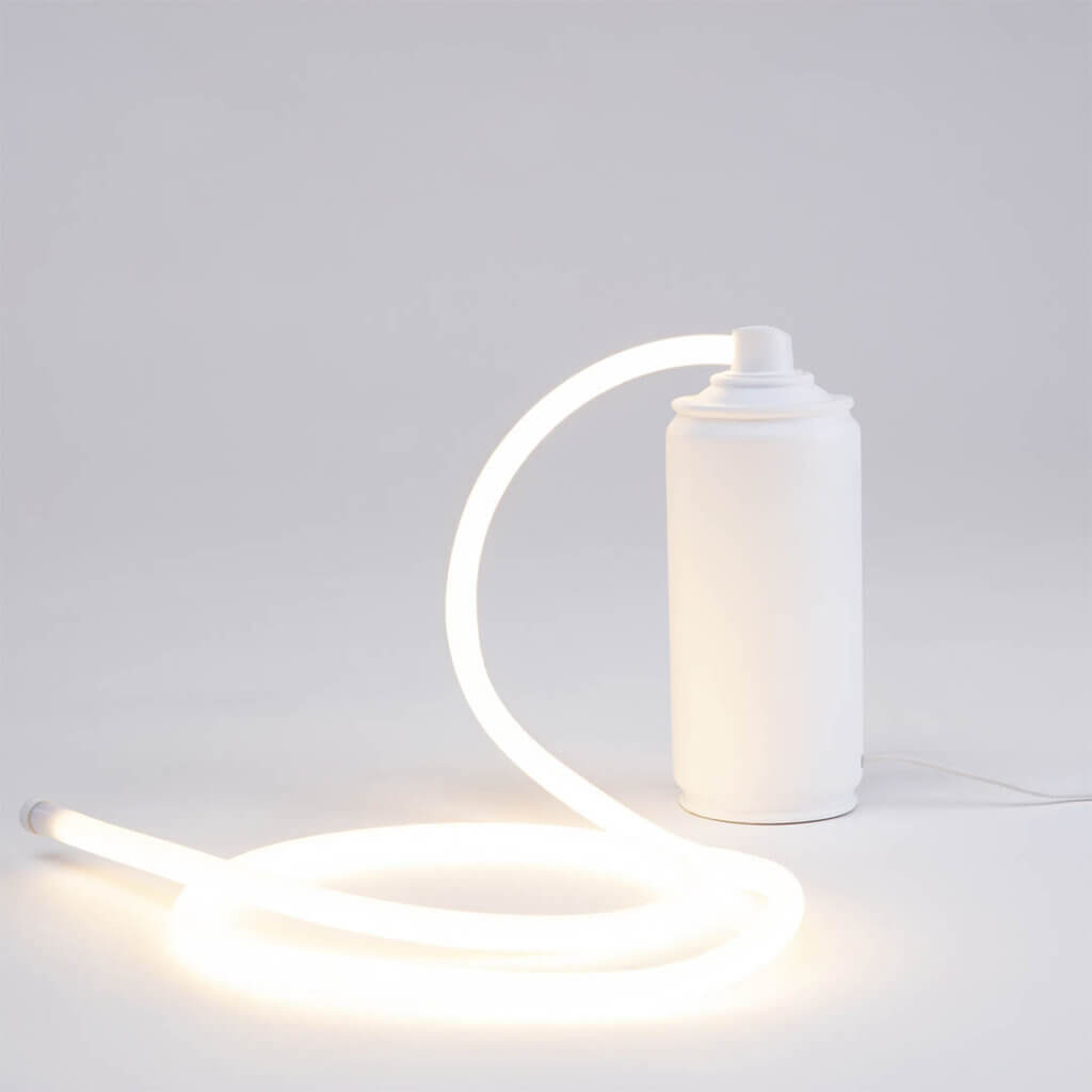 Seletti | Lampe de table Daily Glow Spray LED | Résine | Ekkla